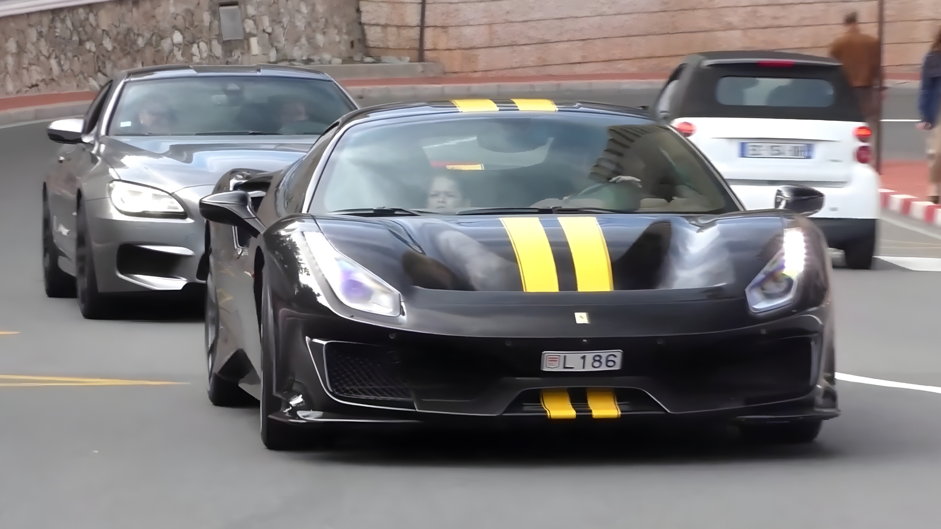 Millionaire Drives Ferrari 488 Pista in Monaco