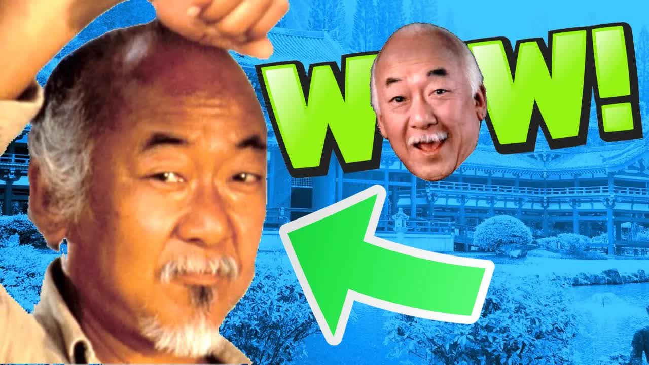 Mr. Miyagi's real first name! (Crazy)