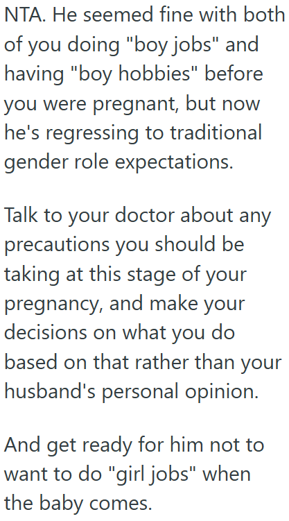 Pregnant Woman Feels That She Can Change Tires And Work, But Her ...