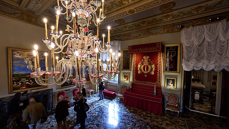 Itália: por dentro do Palácio Colonna privado, vislumbre do património ...