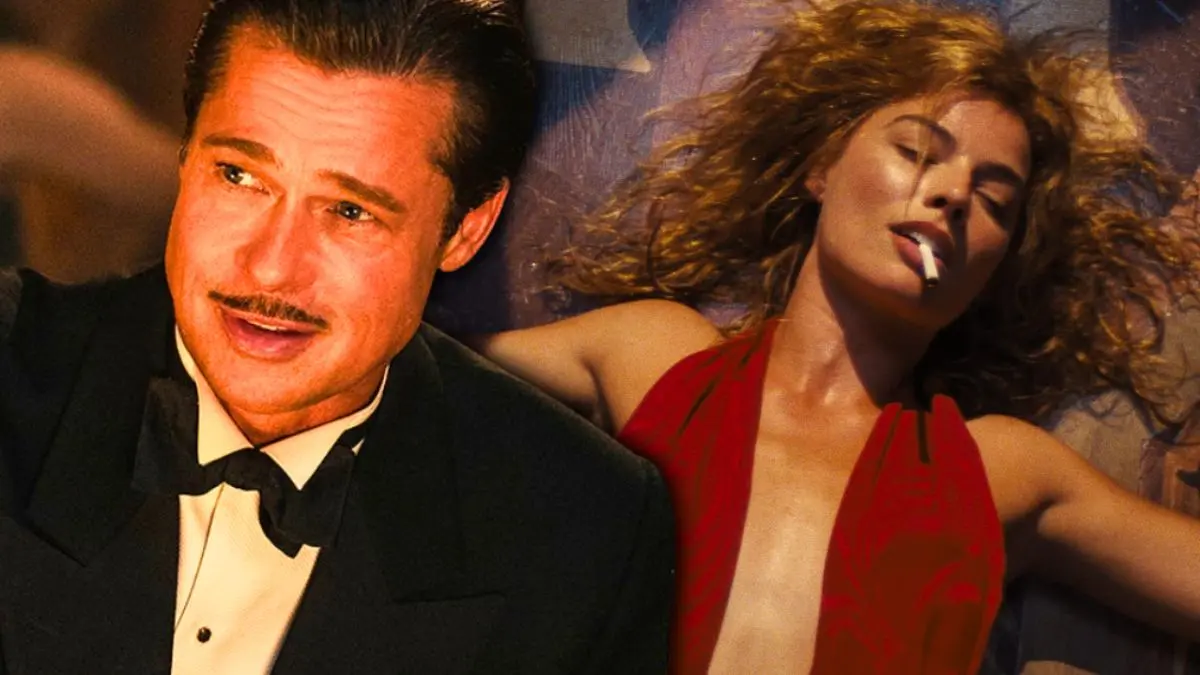 Margot Robbie Opens Up About Her Unscripted Kiss With Brad Pitt in Babylon