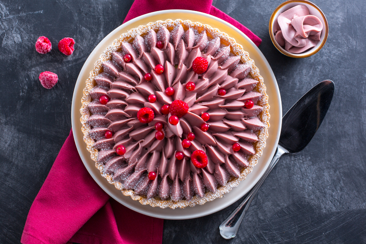 Ruby Chocolate Tart