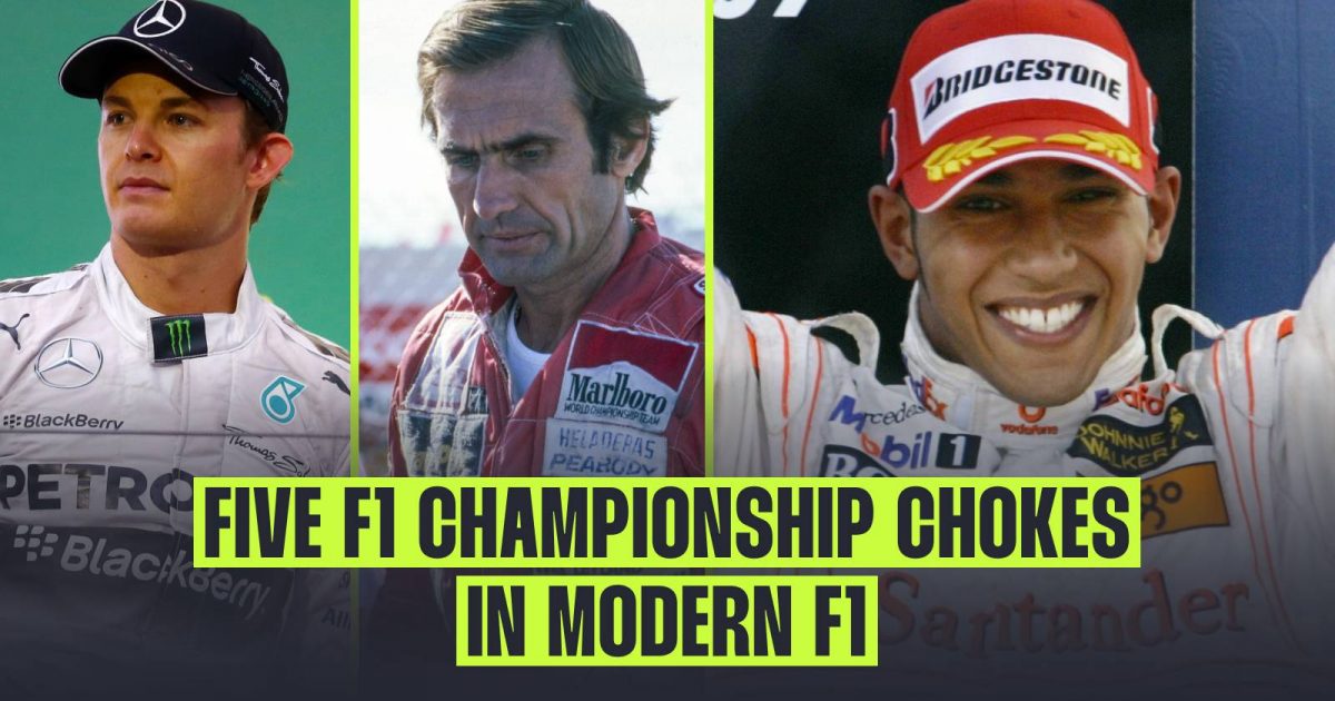 Driver championship chokes: Five times the F1 points leader threw away ...
