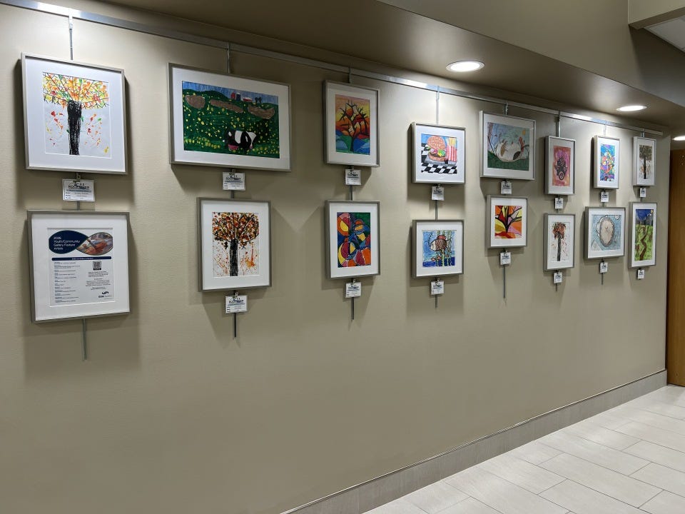 Local student art brings healing to SSM Health Waupun gallery
