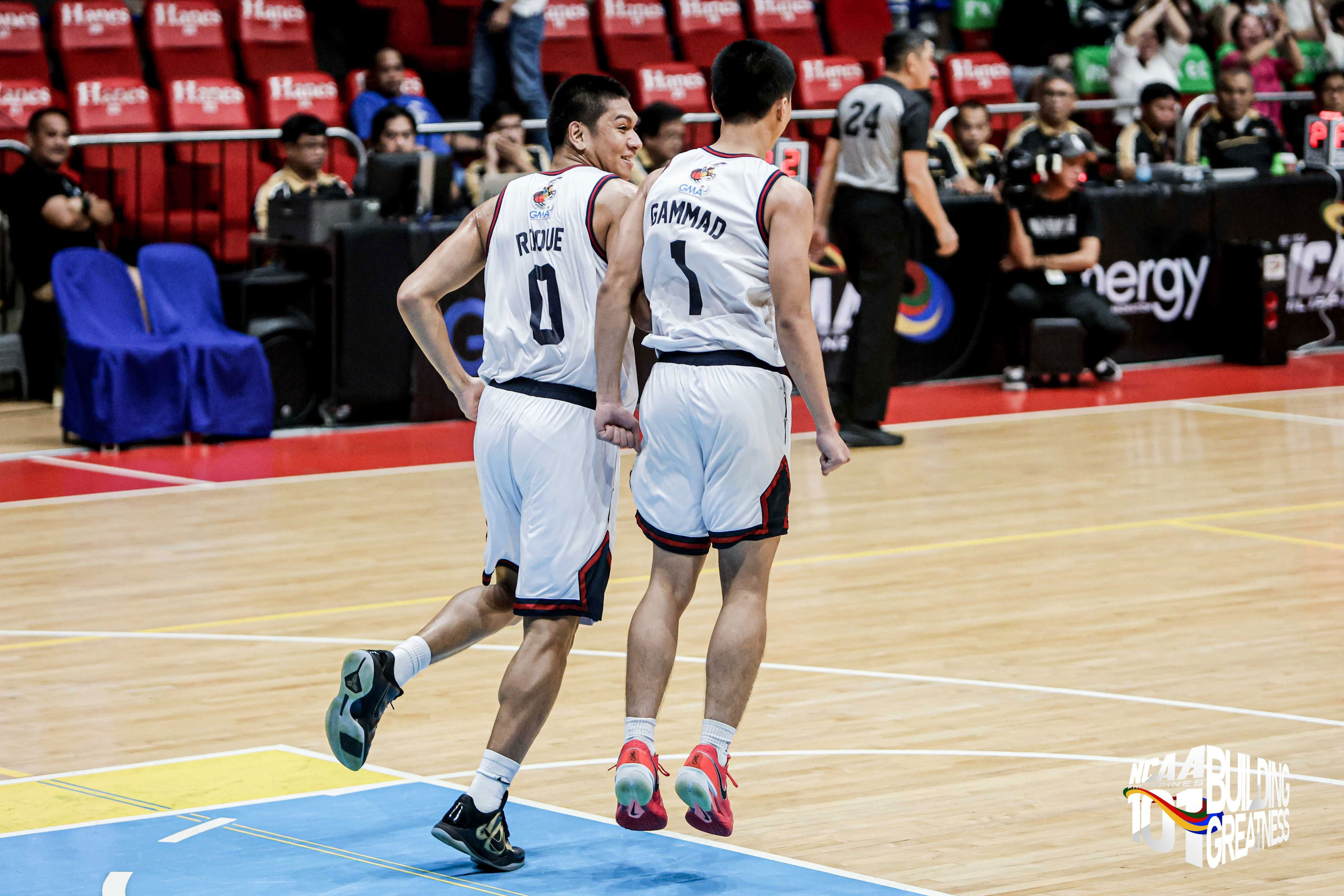 NCAA: Jun Roque, Chad Gammad steer Letran past EAC