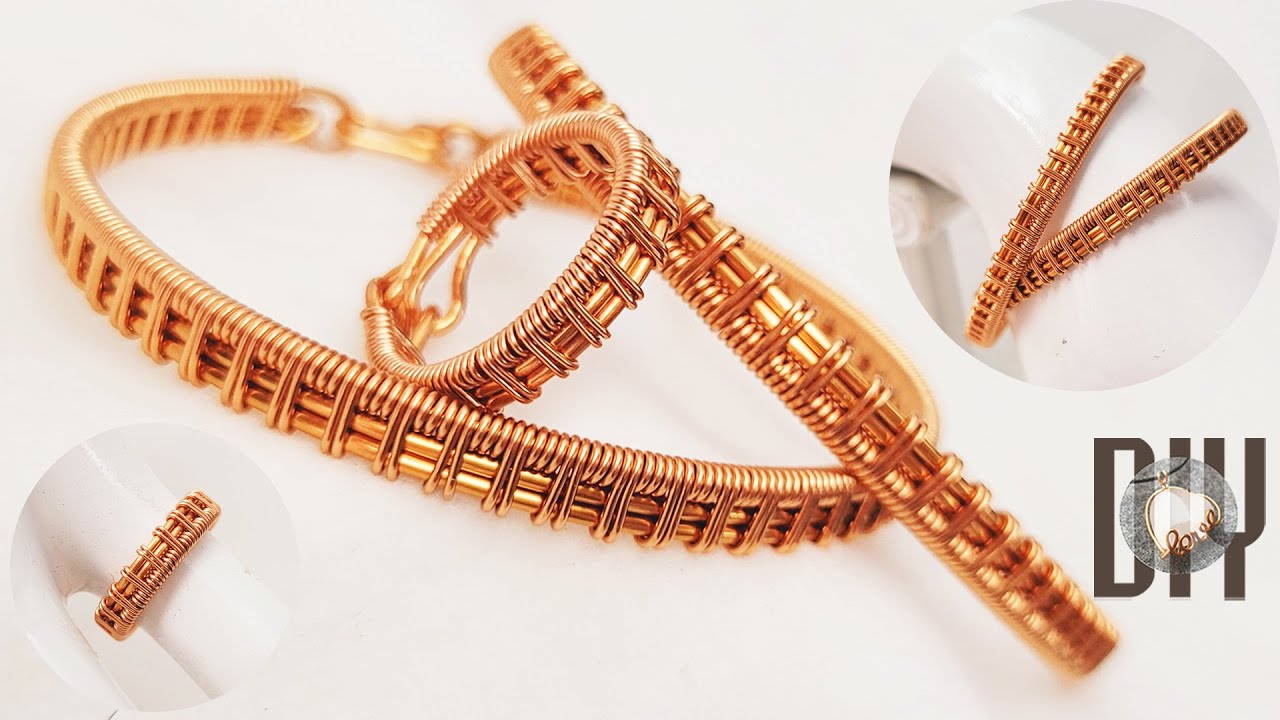 How to make bracelet and ring | Unisex | Men and women | DIY | Basic ...