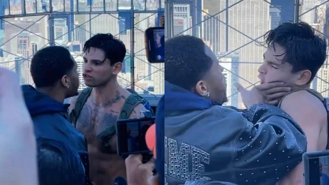 DEVIN HANEY SMACKS RYAN GARCIA ATOP THE EMPIRE STATE BUILDING, FIRST ...