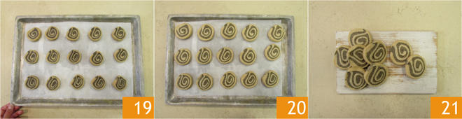 Hemp cookies with almond milk