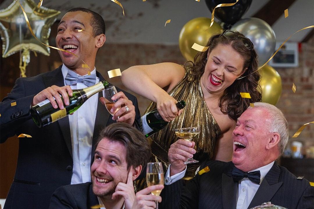 Party on with John Gober's bitter-sweet comedy Black Tie Ball at ...