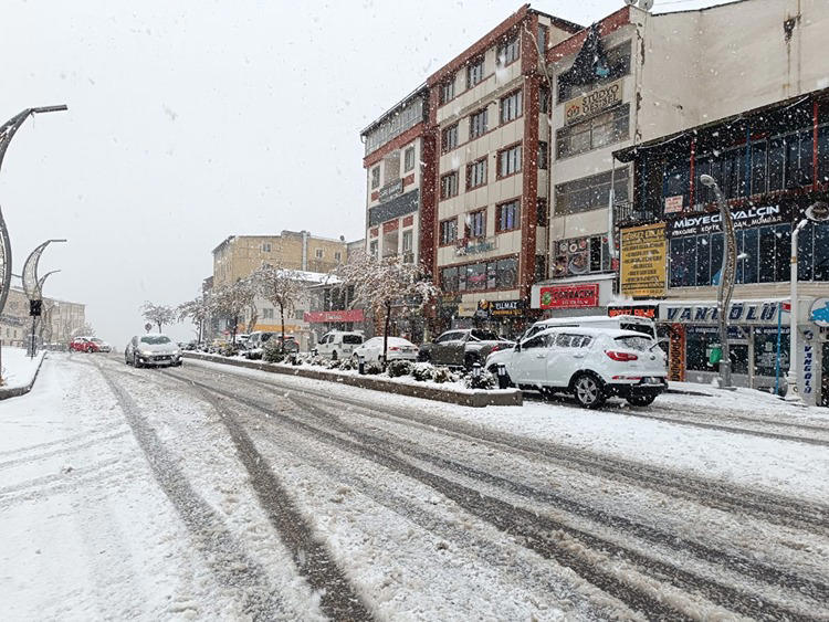 Van, Bitlis ve Hakkari'ye kar yağdı