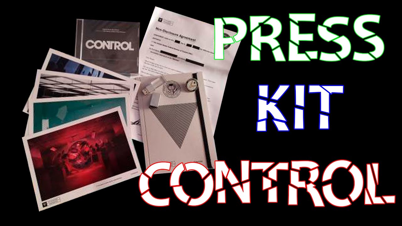 Me envían el press kit de Control!