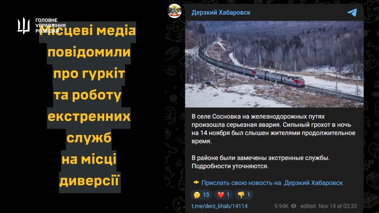 Ukraine strikes Trans-Siberian Railway in ammo blockade