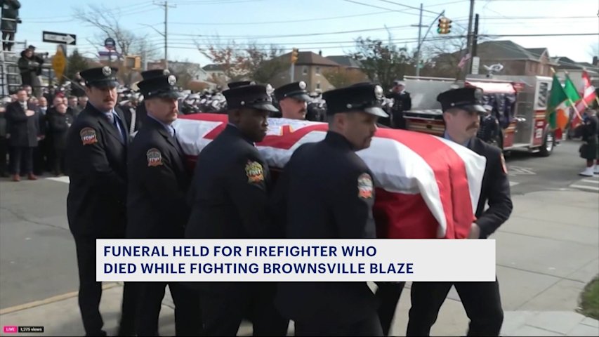 'A loyal friend.' Brooklyn firefighter Patrick Brady laid to rest