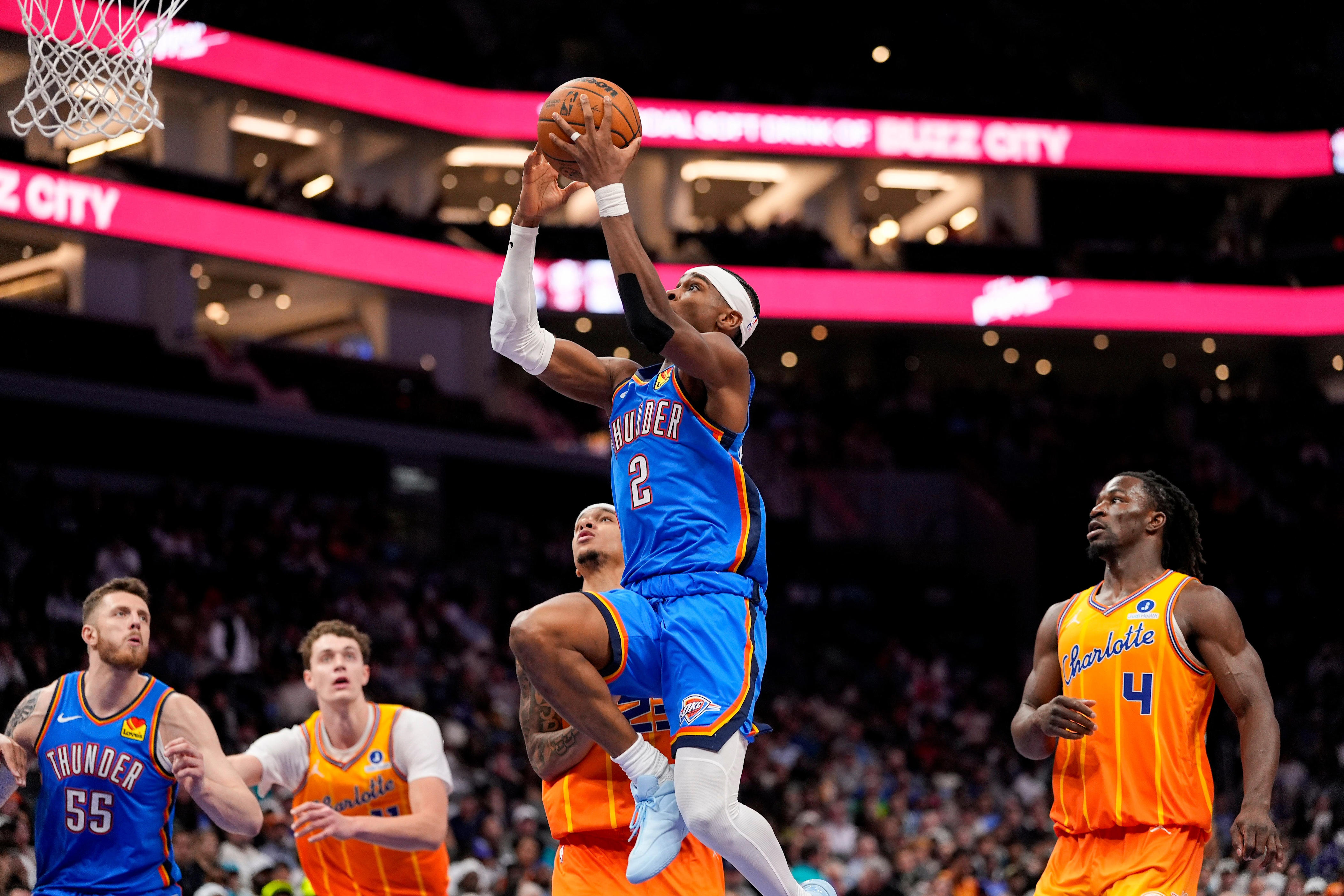 Hornets vs. Thunder: Live updates, highlights for Monday's game