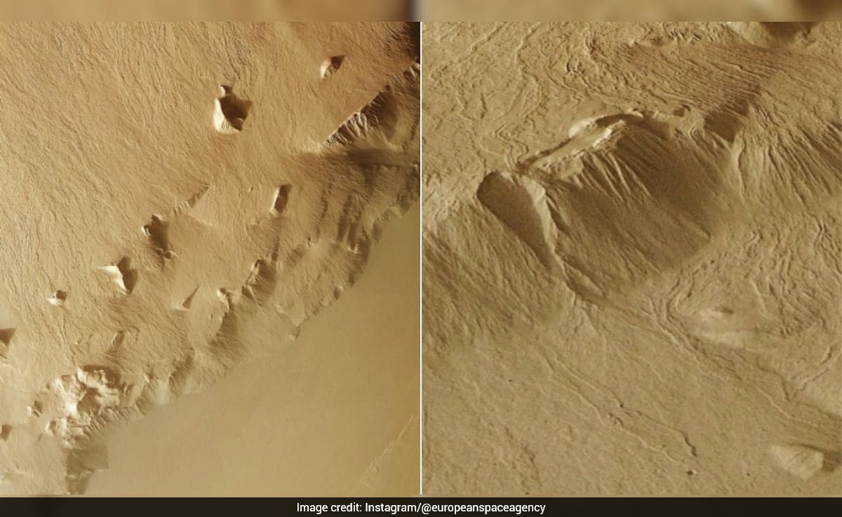 Astronauts Share Images Of Mars Volcano, Reveal Stunning Details Of ...