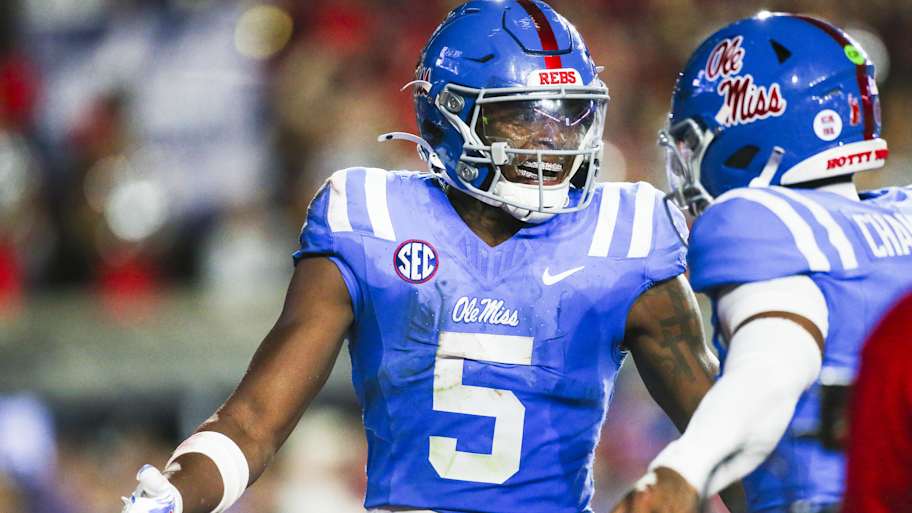 Lane Kiffin joins the party with Kewan Lacy's iconic belt celebration ...