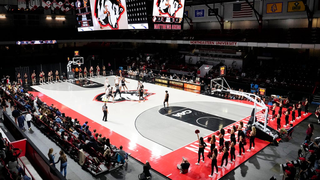 Northeastern plays final basketball game at historic Matthews Arena in ...