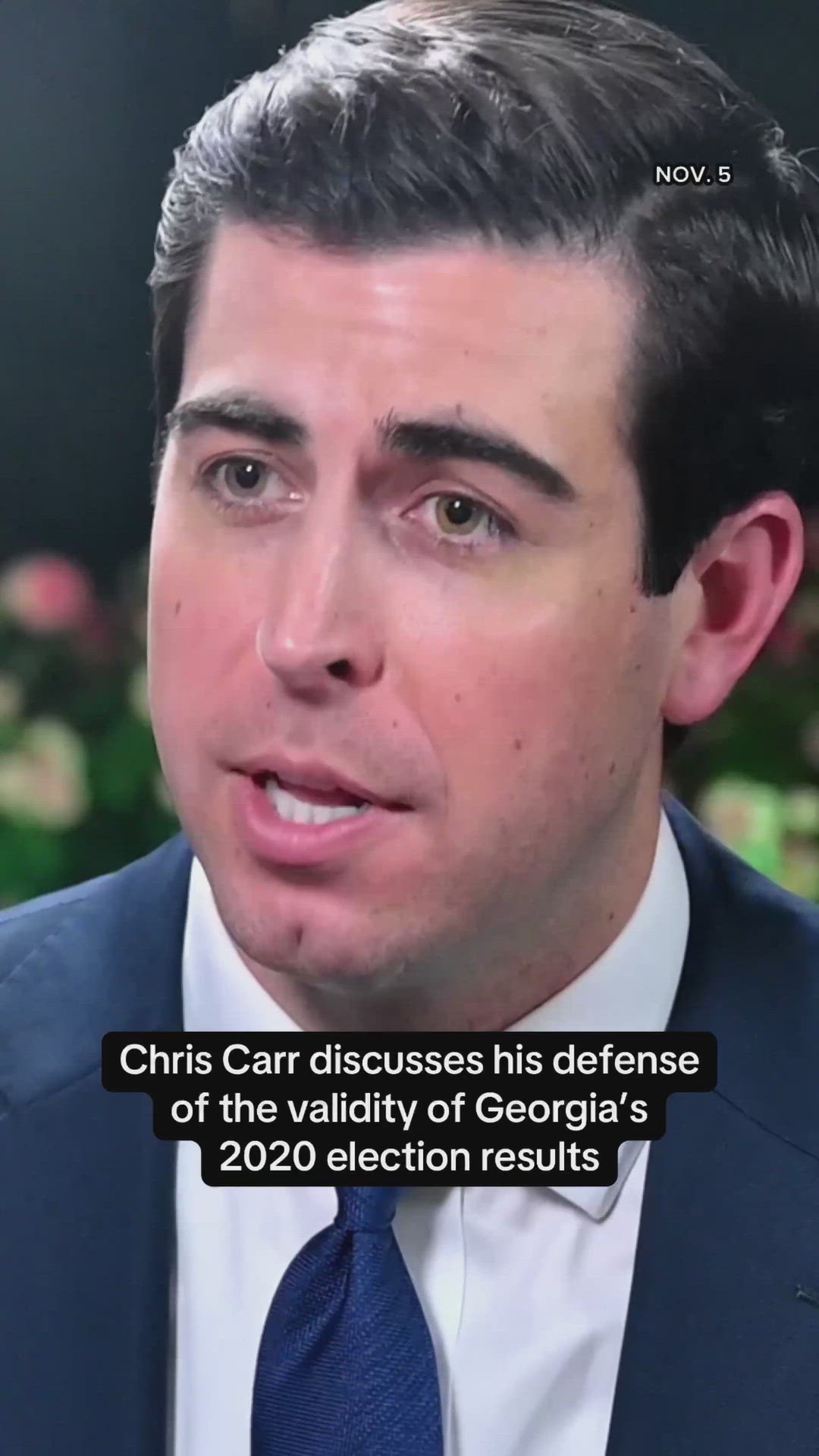 Chris Carr discusses his defense of the validity of Georgia’s 2020 ...