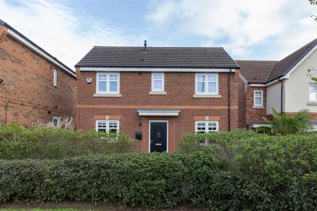 Inside the former show home that is for sale in this Darlngton village