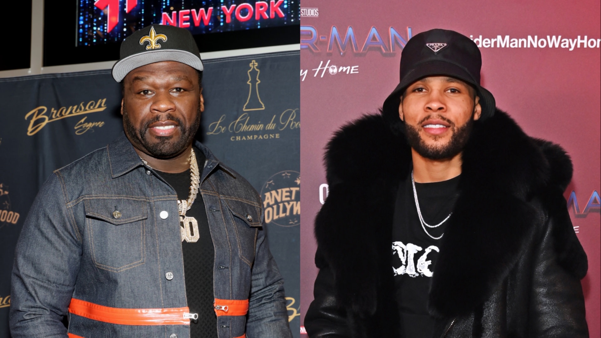 50 Cent Walked Chris Eubank Jr. to the Ring at His Conor Benn Fight