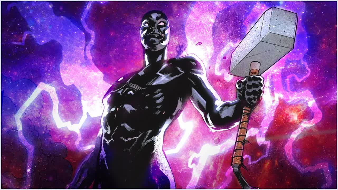 Silver Surfer becomes worthy of Mjolnir