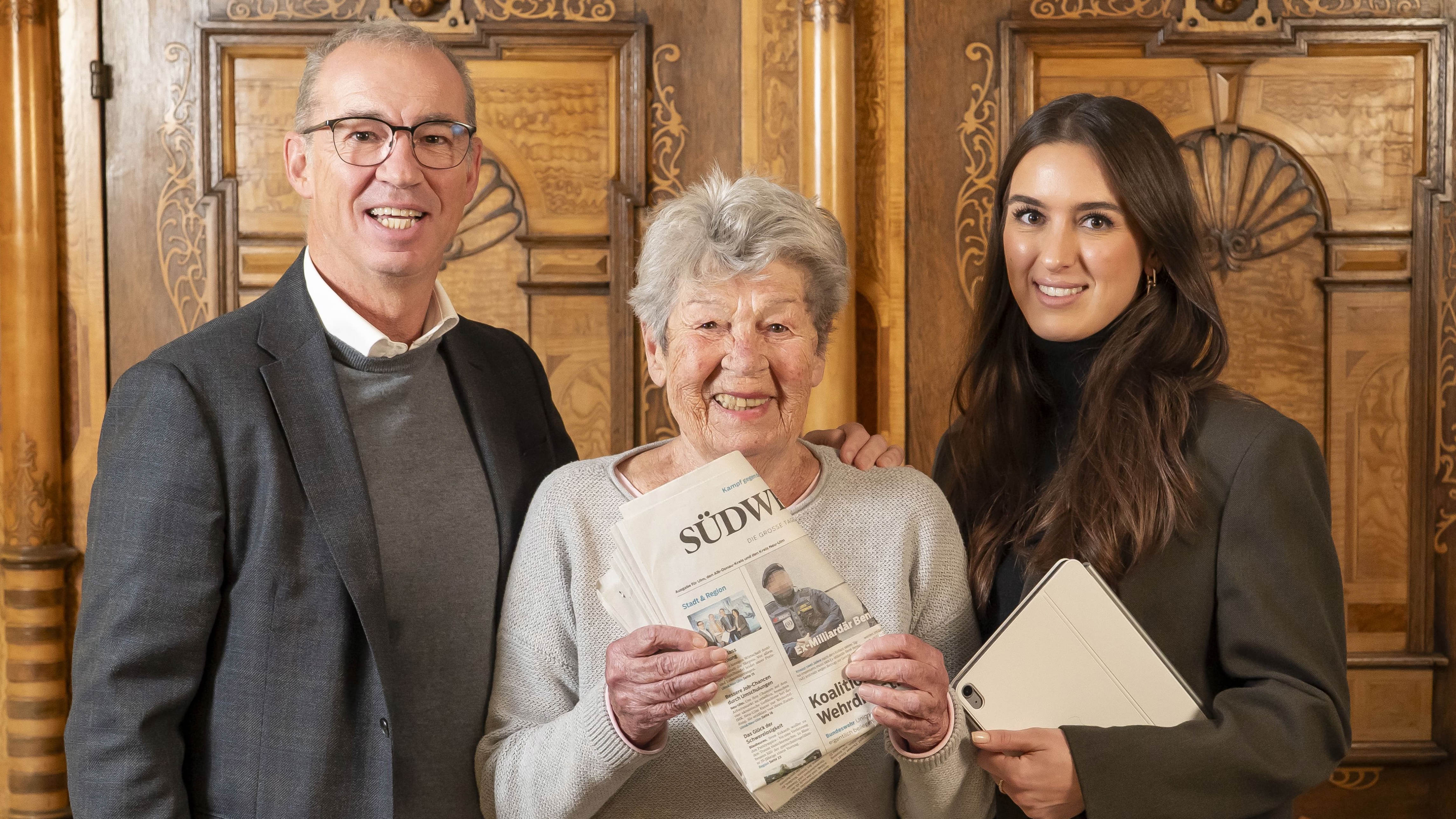 Die Ebners im Gespräch: Drei Generationen, drei Menschen – und die Zeitung