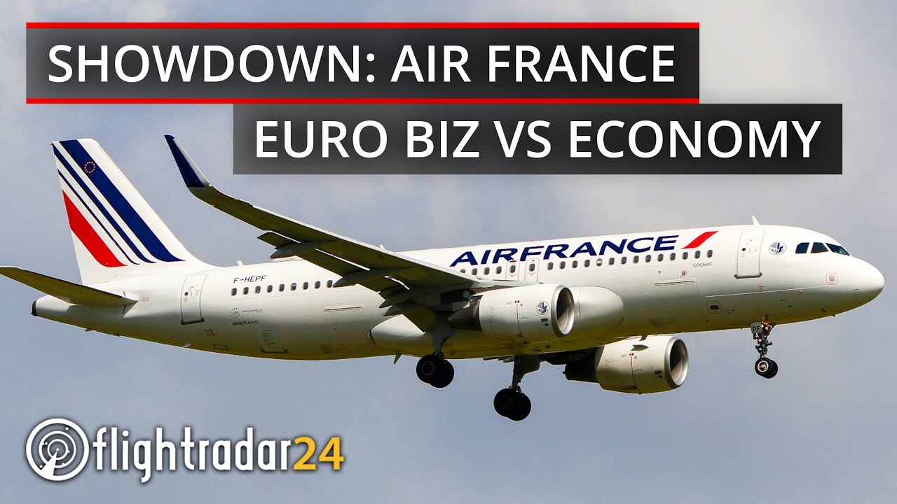 Is Euro biz a waste of money? Air France A320 economy vs business head ...