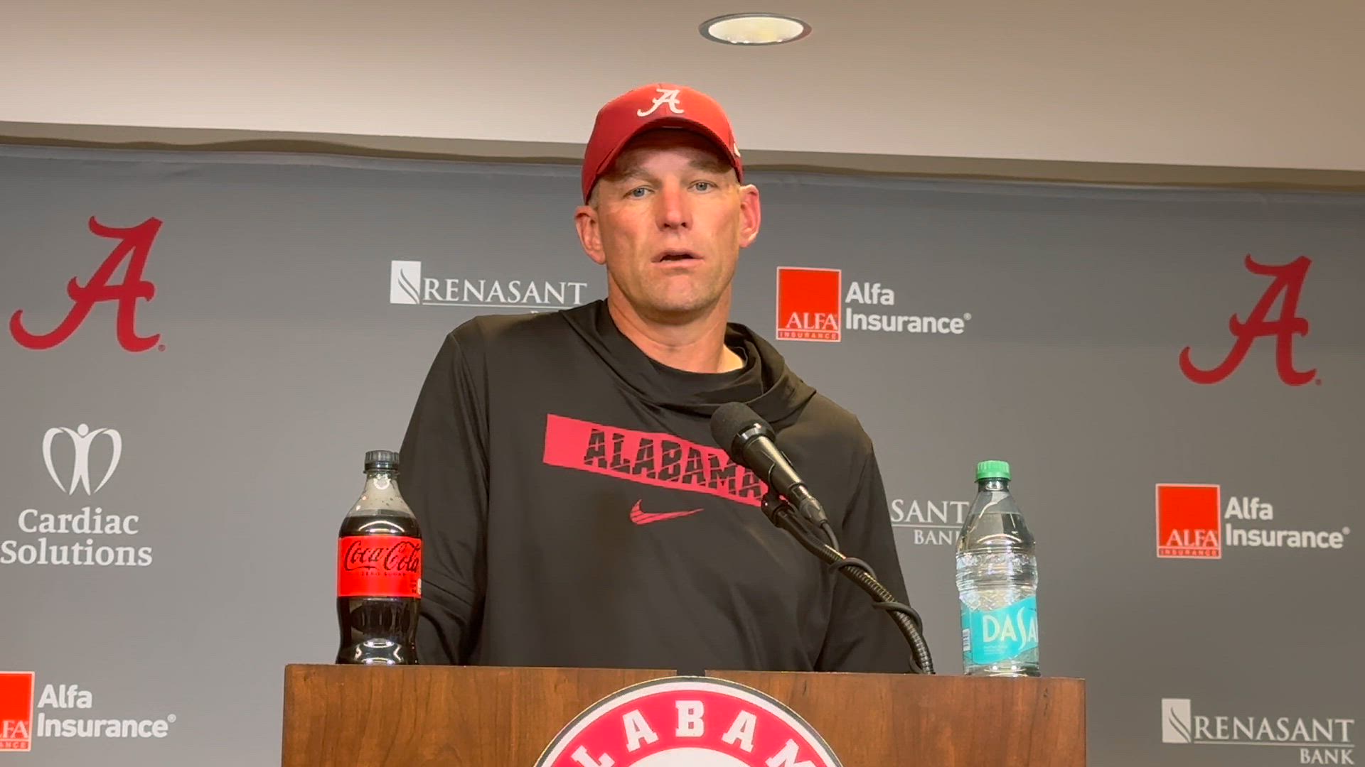 Alabama's had 5-straight games with sack fumbles