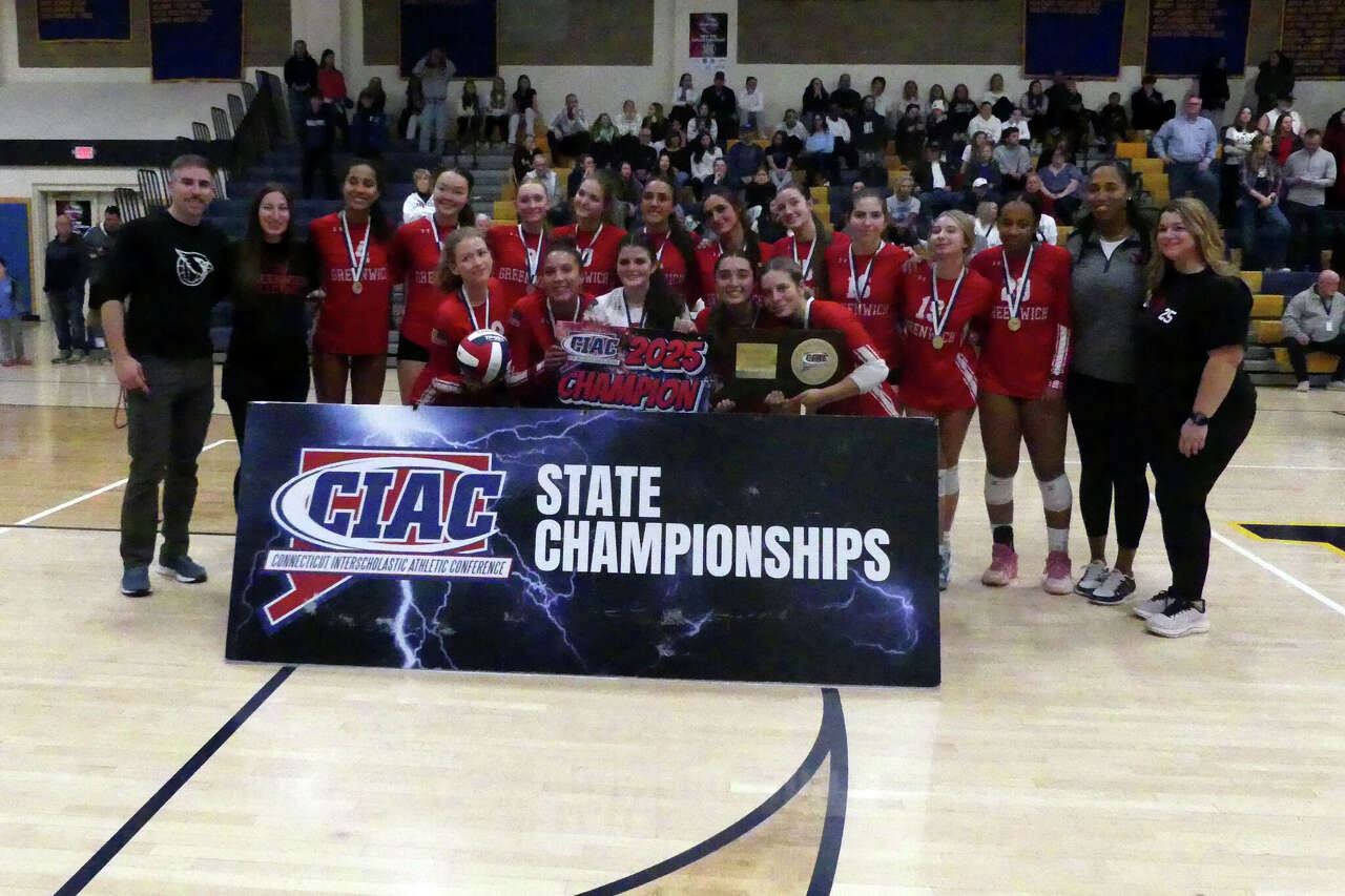 Greenwich volleyball overcomes slow start to claim Class LL crown