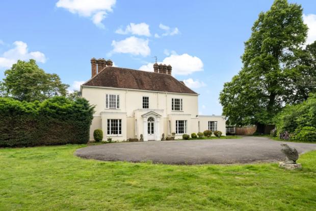 Grade II listed manor house with pool and six acres of land for sale ...