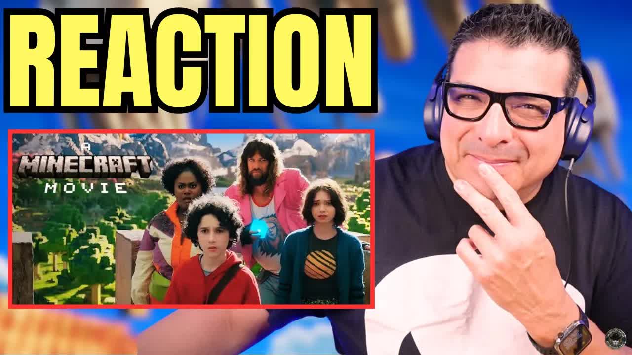 A Minecraft movie teaser trailer reaction | Warner Bros | Legendary ...