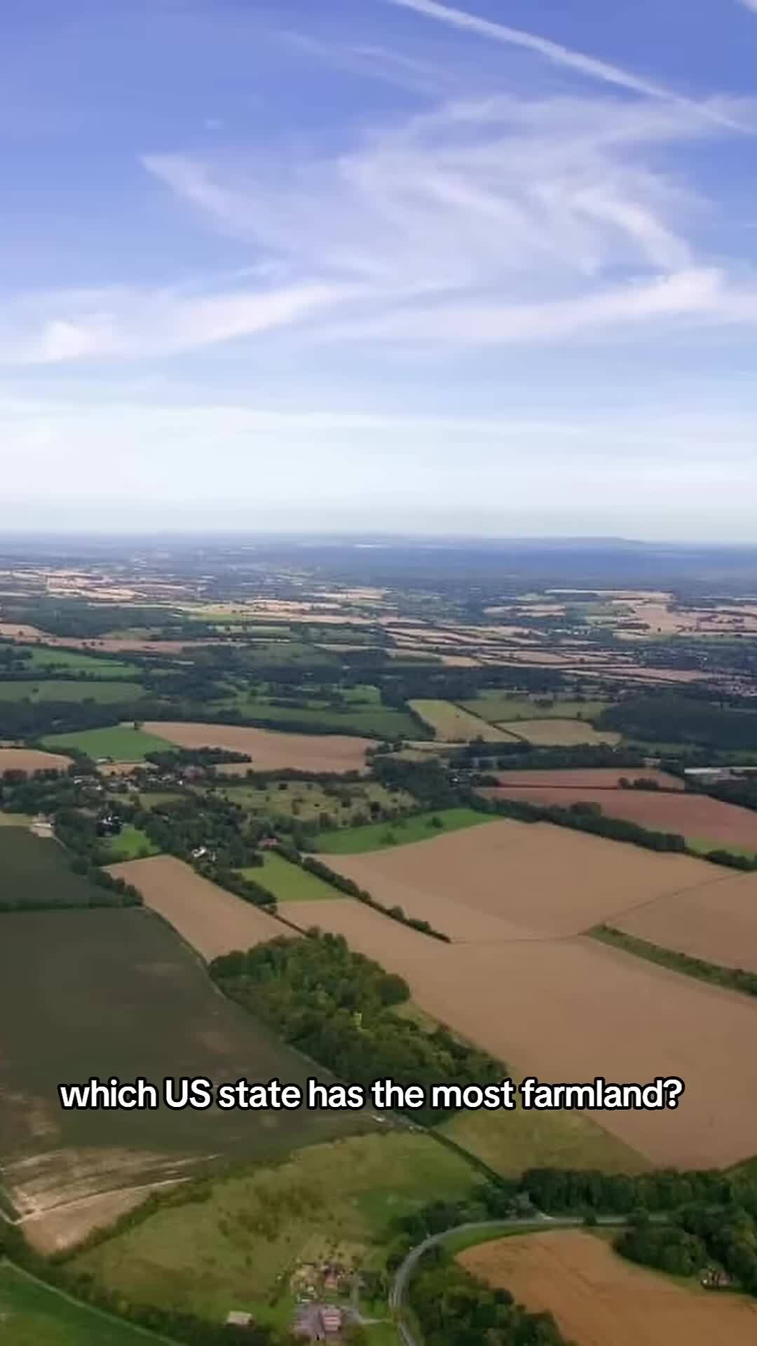 Which US State Has The Most Farmland? #geography