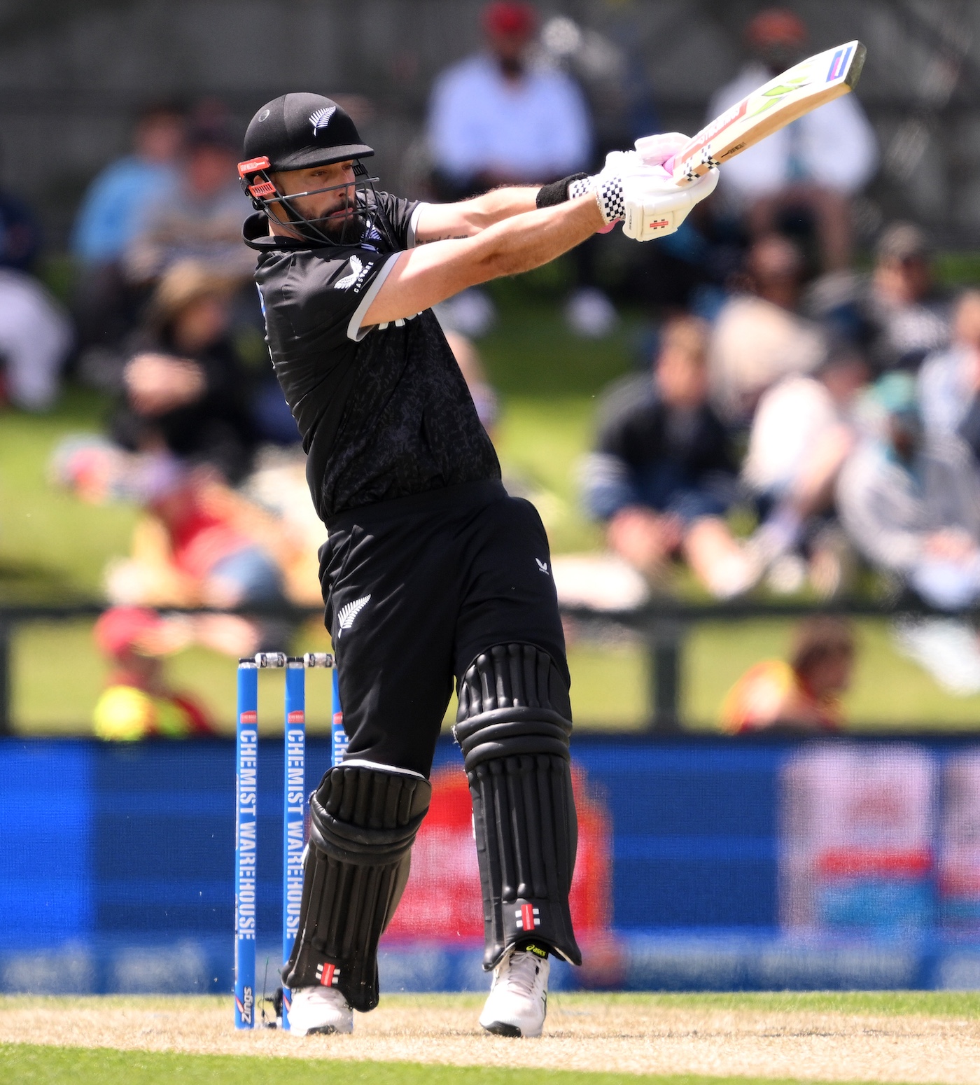 Mitchell's standout century puts New Zealand 1-0 up
