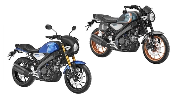 Yamaha XSR 155 Scrambler and Cafe Racer accessory kits explained with ...