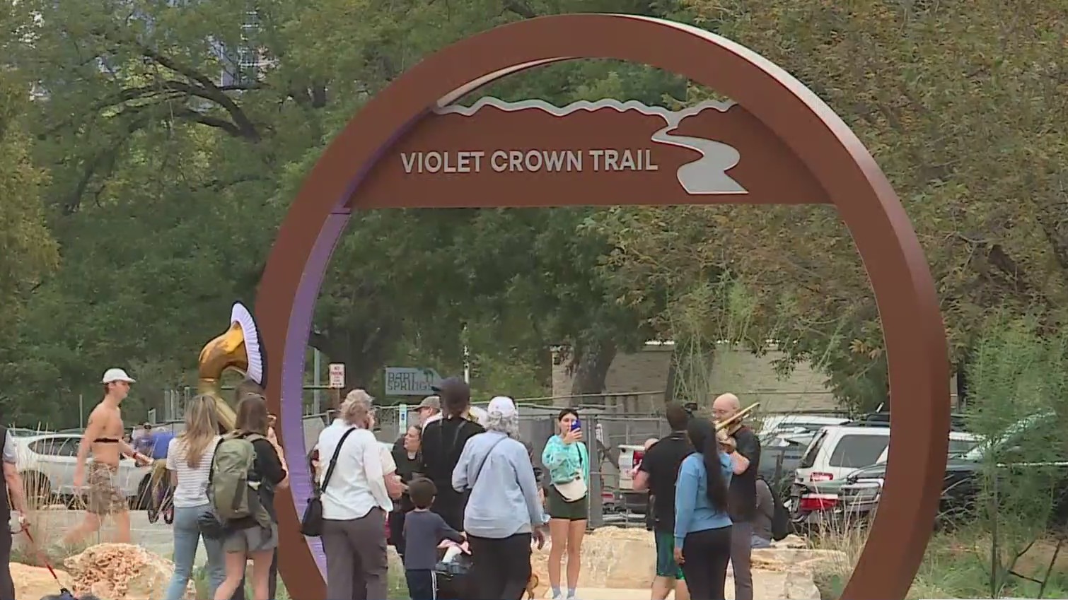 Austin unveils new Violet Crown trailhead, more during ribbon-cutting