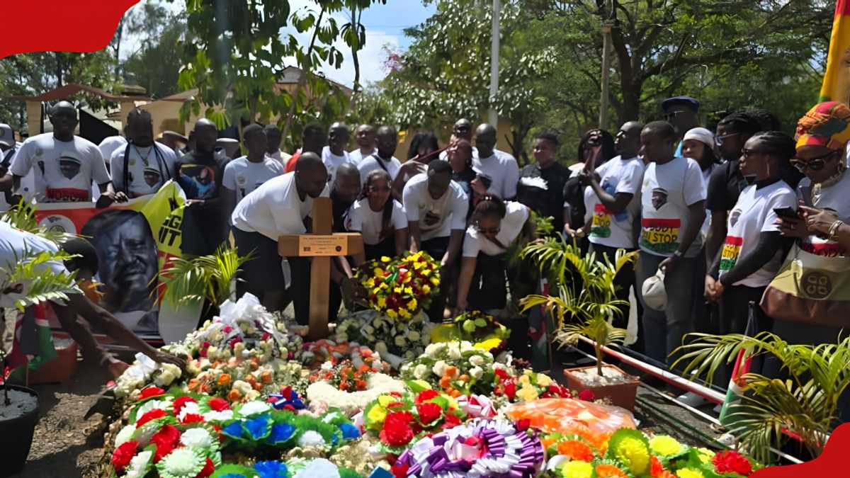 Raila Odinga: Reggae lovers visit former prime minister's grave to ...