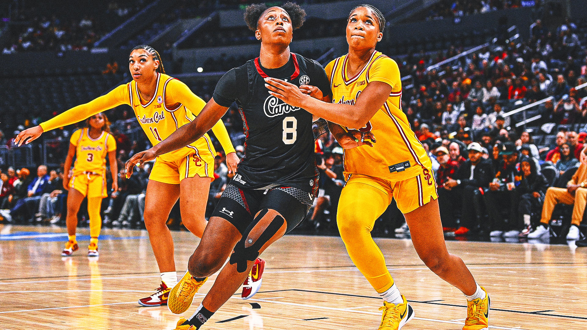 No. 2 South Carolina beats No. 8 Southern California in 'The Real SC' matchup