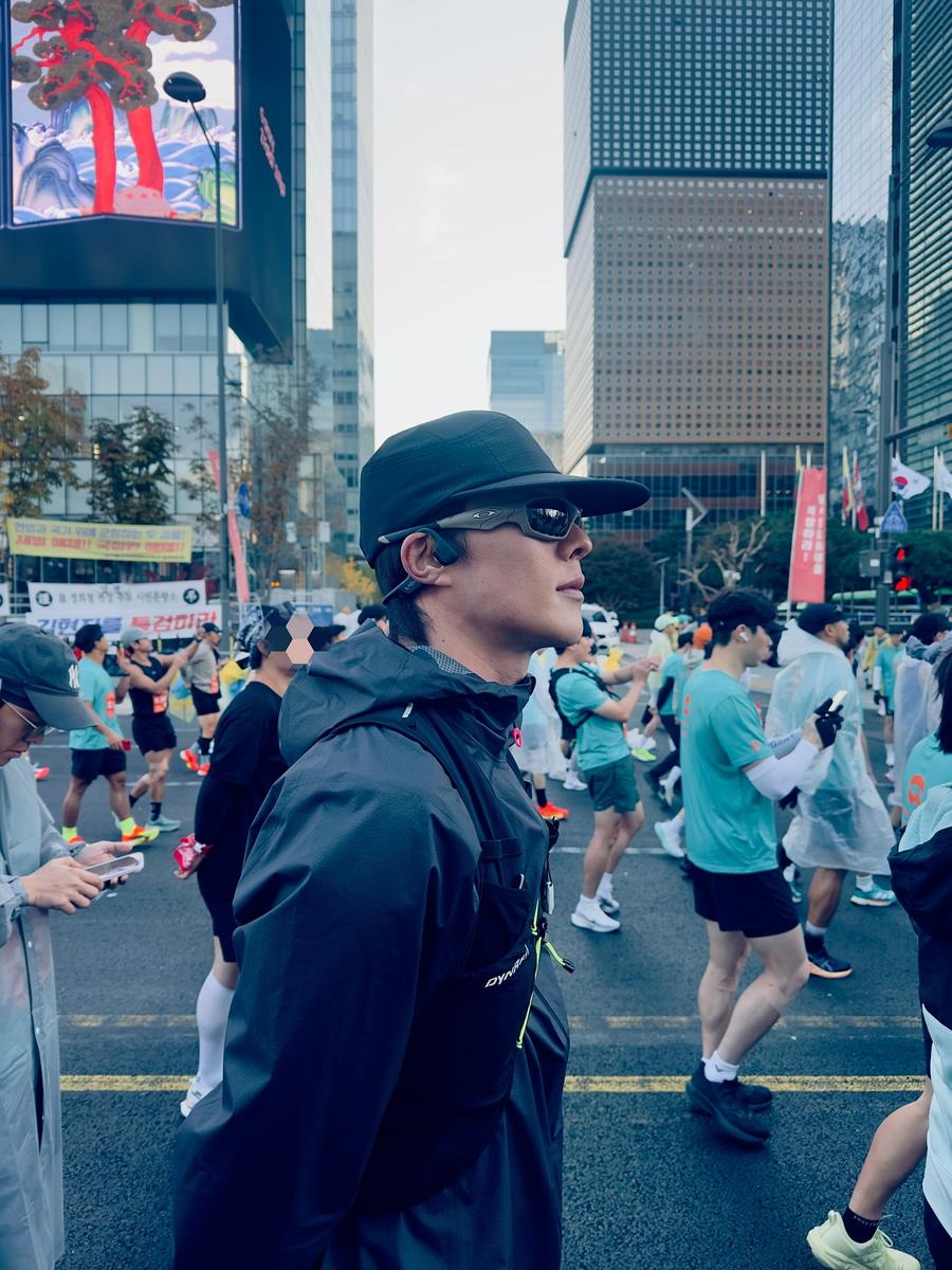 “인생 첫 도전, 설렘을 담아”…장기용, 도심에서의 질주→서울 마라톤 감동