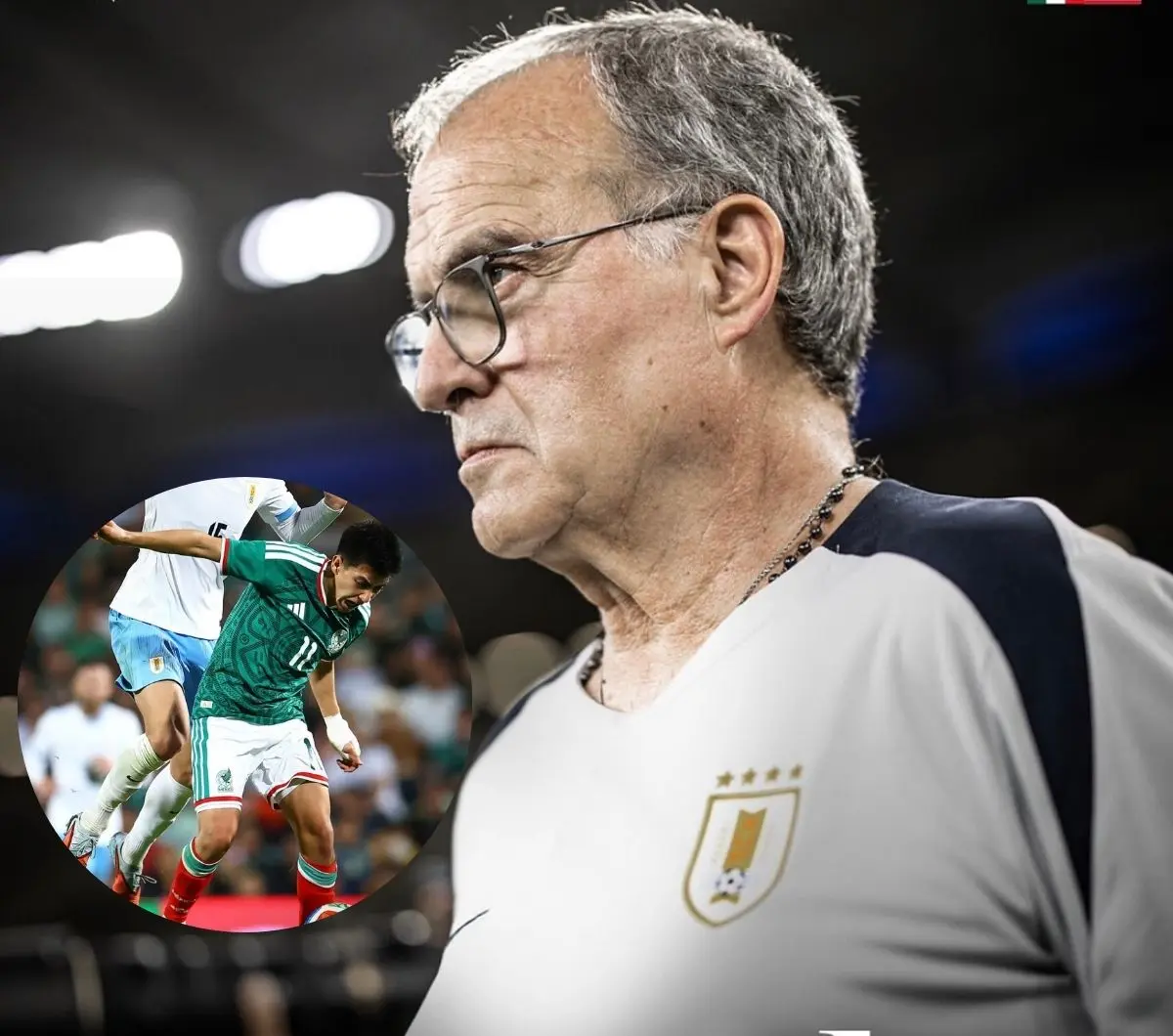 Marcelo Bielsa elogia a Gilberto Mora en duelo México vs Uruguay