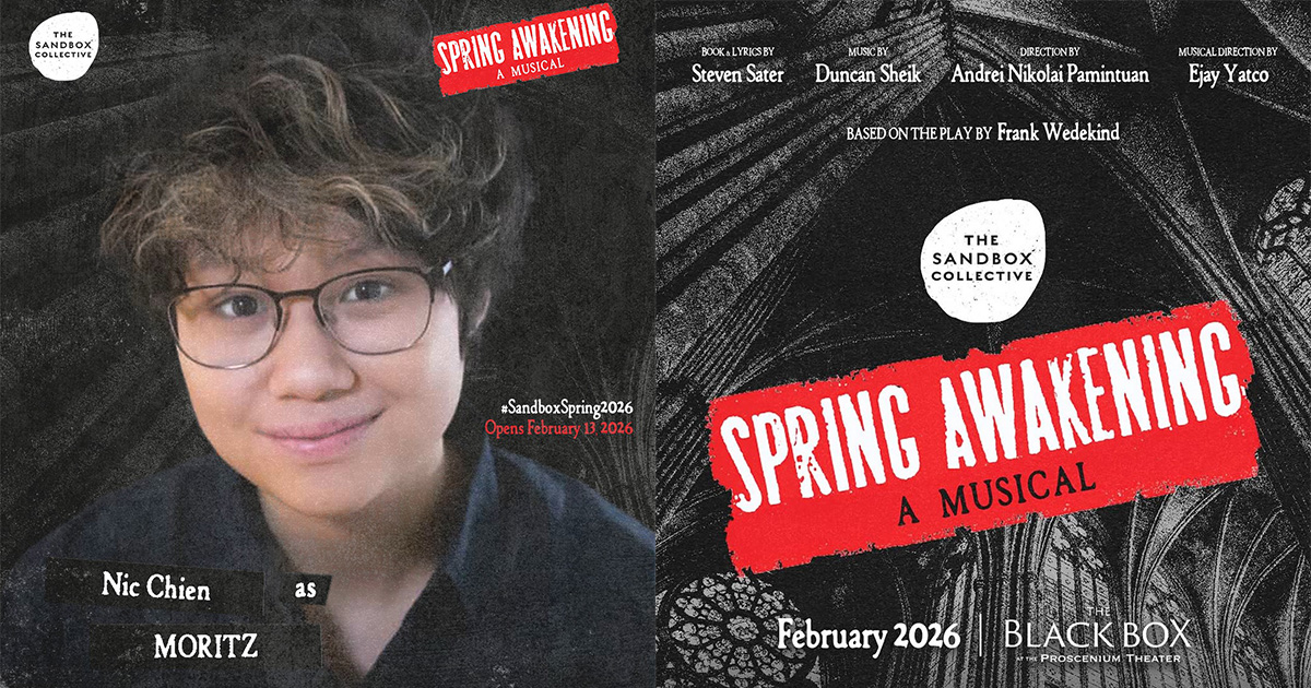 Lea Salonga's son Nic Chien joins cast of 'Spring Awakening' PH staging