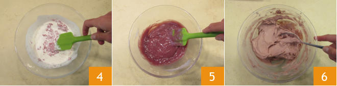 Ruby chocolate ganache