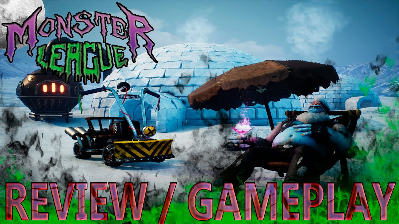 Monster League Gameplay Asi podria ser el crash team racing Remake