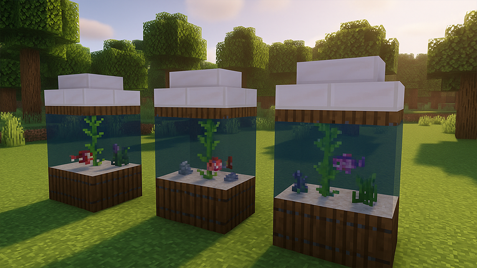How to Build a Modern Aquarium in Minecraft