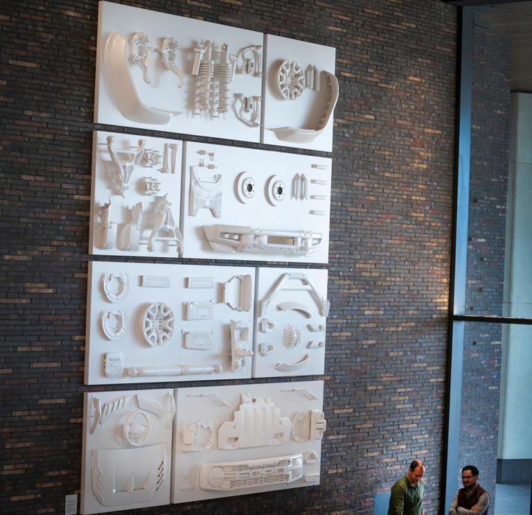 Inside Ford Motor's new world headquarters are nods to the past and ...