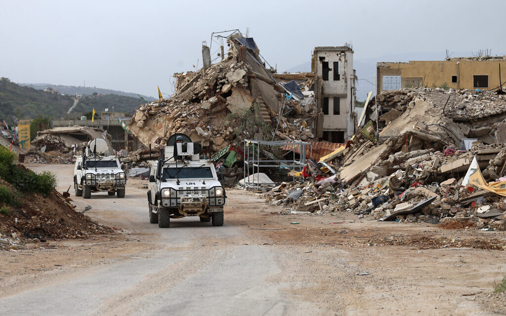 UNIFIL says forces came under Israeli fire in southern Lebanon