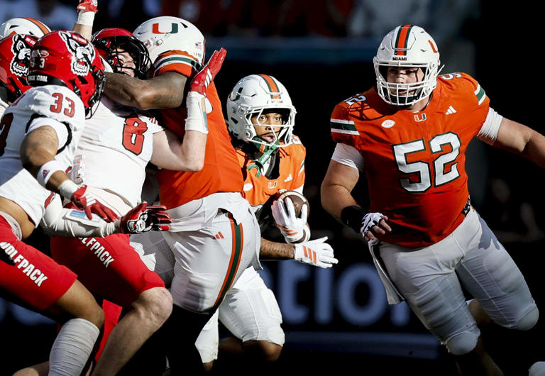Nine notable stats from Miami Hurricanes win over NC State Wolfpack