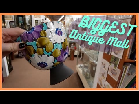 Biggest antique mall I've ever shopped | Shop with me in Springfield OH ...