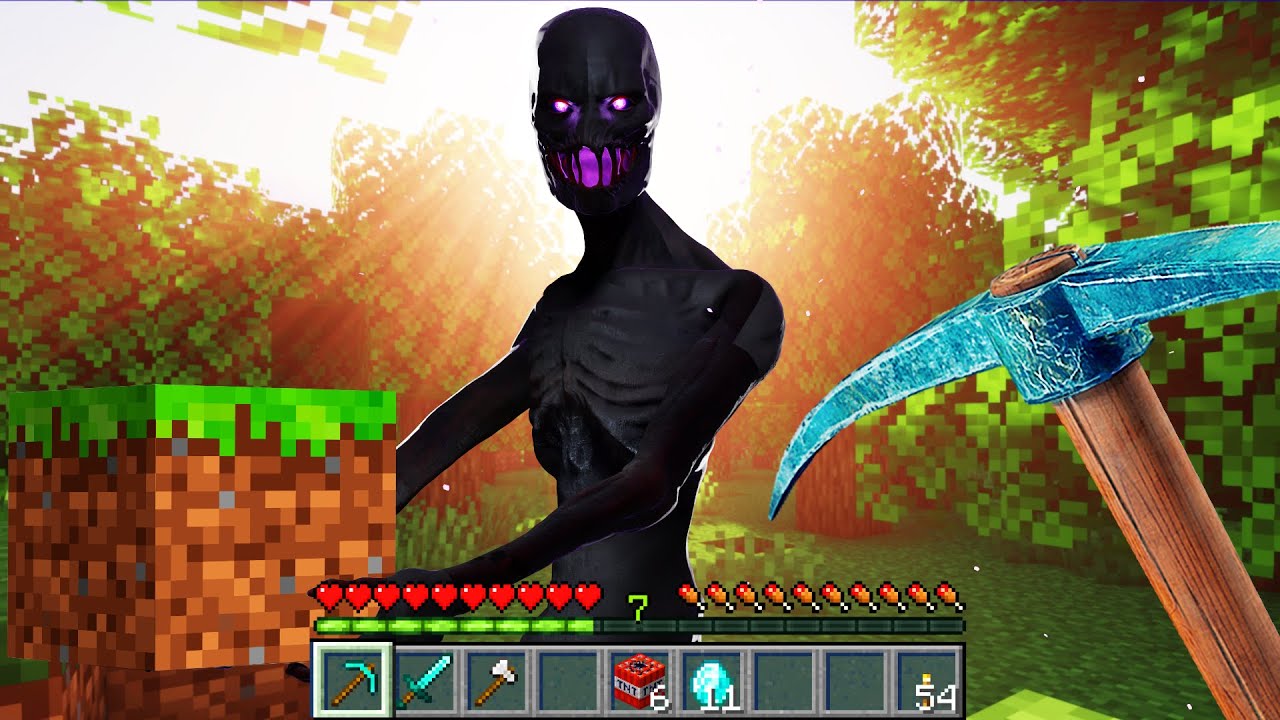 Minecraft if the mobs were realistic
