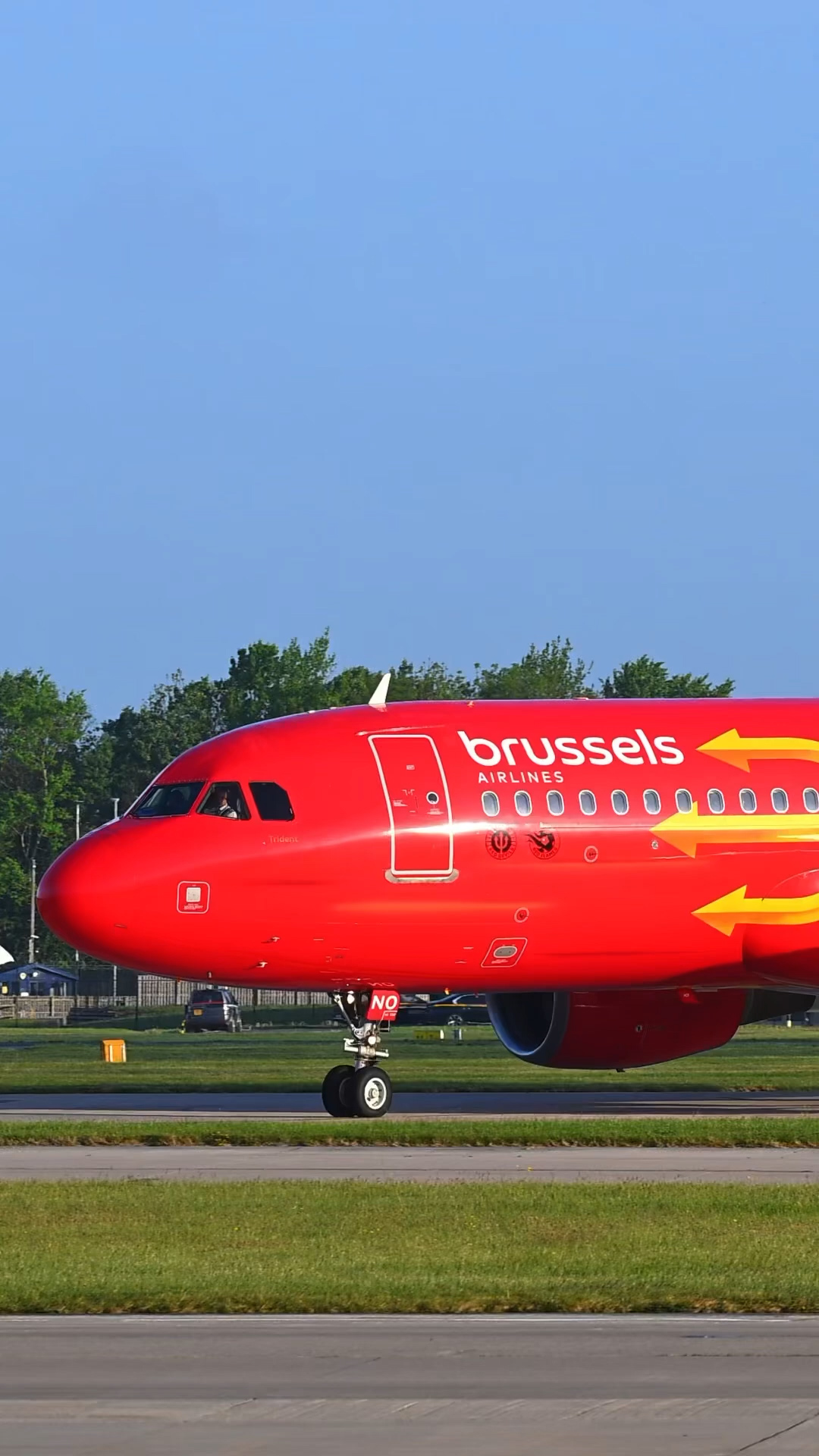 Another Brilliant Brussels Airlines Aircraft at the Airport