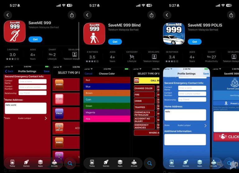 SaveMe 999 seems to be yet another pointless government app